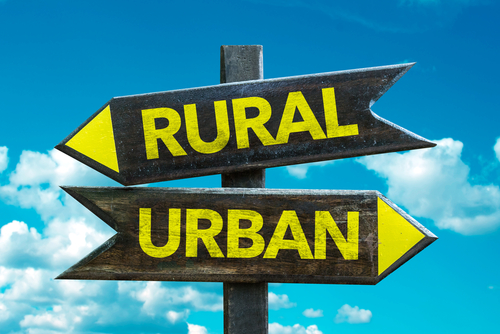 Urban-Rural divide is growing